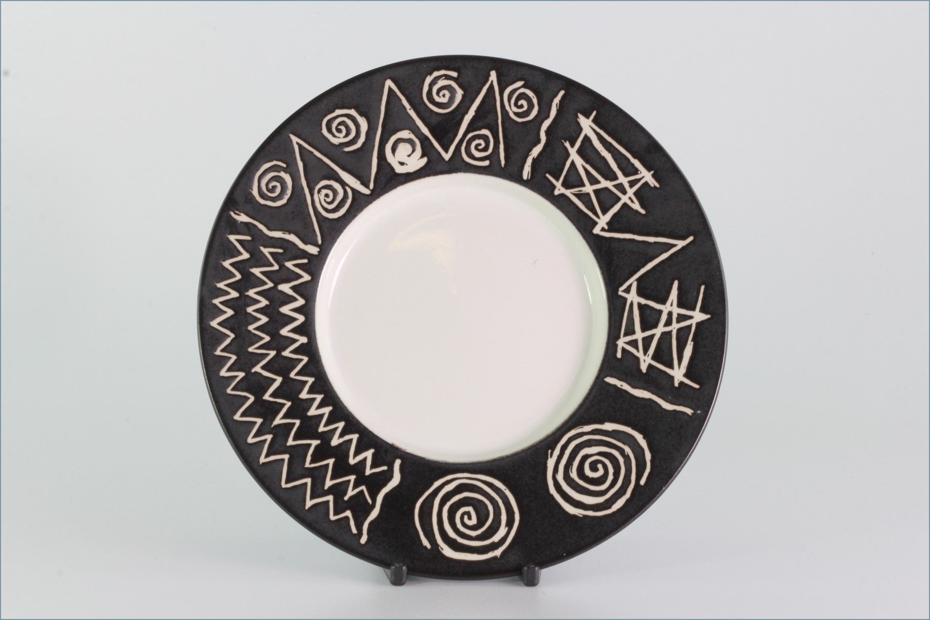 Habitat - Scraffito - Tea Saucer – ChinaMatchers