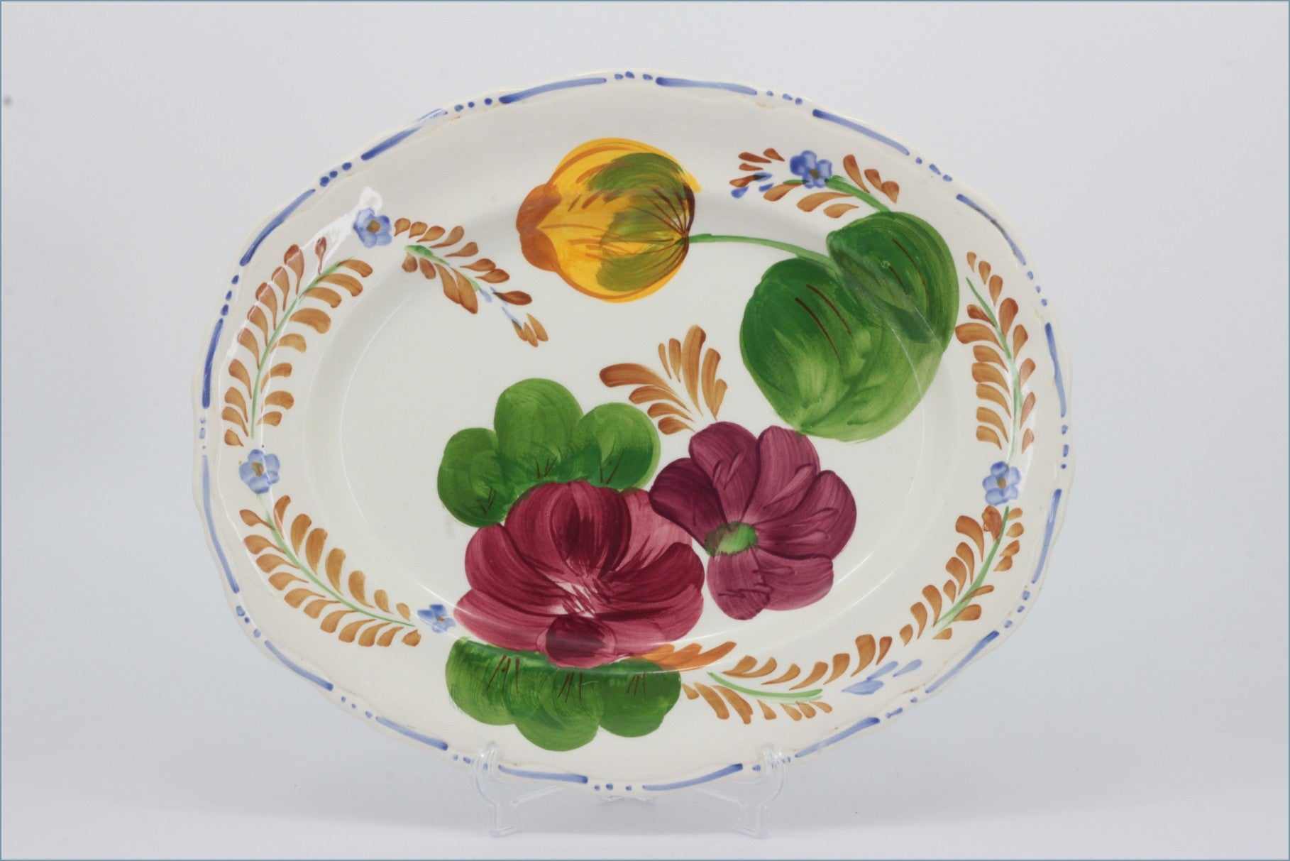 Simpsons - Belle Fiore - 12 1/2" Oval Platter – ChinaMatchers