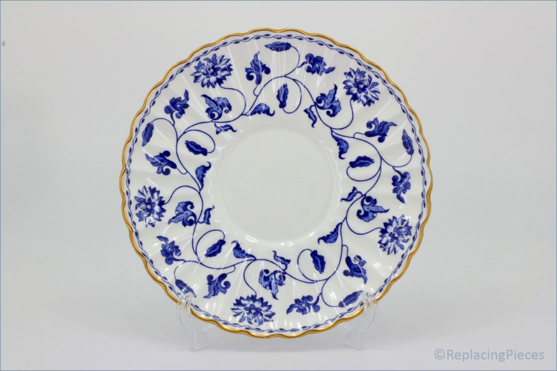 Spode - Blue Colonel - Soup Cup Saucer – ChinaMatchers